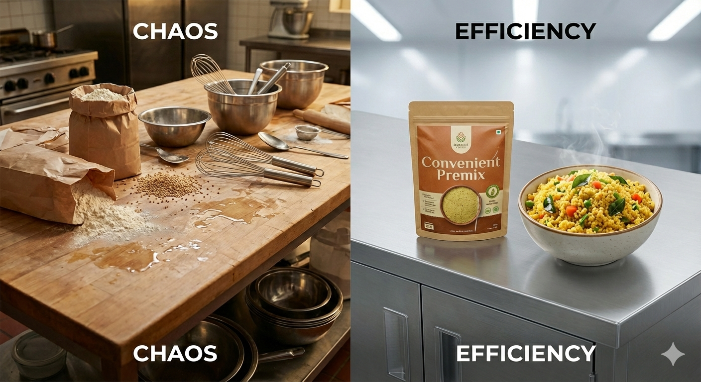 Operational Efficiency: Millet Premixes vs. Scratch Cooking for B2B ...